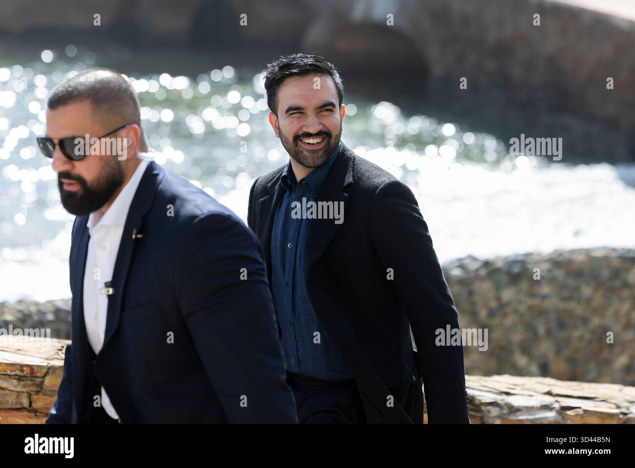 New York City Mayor-elect Zohran Mamdani arrives for the SOMOS Puerto ...