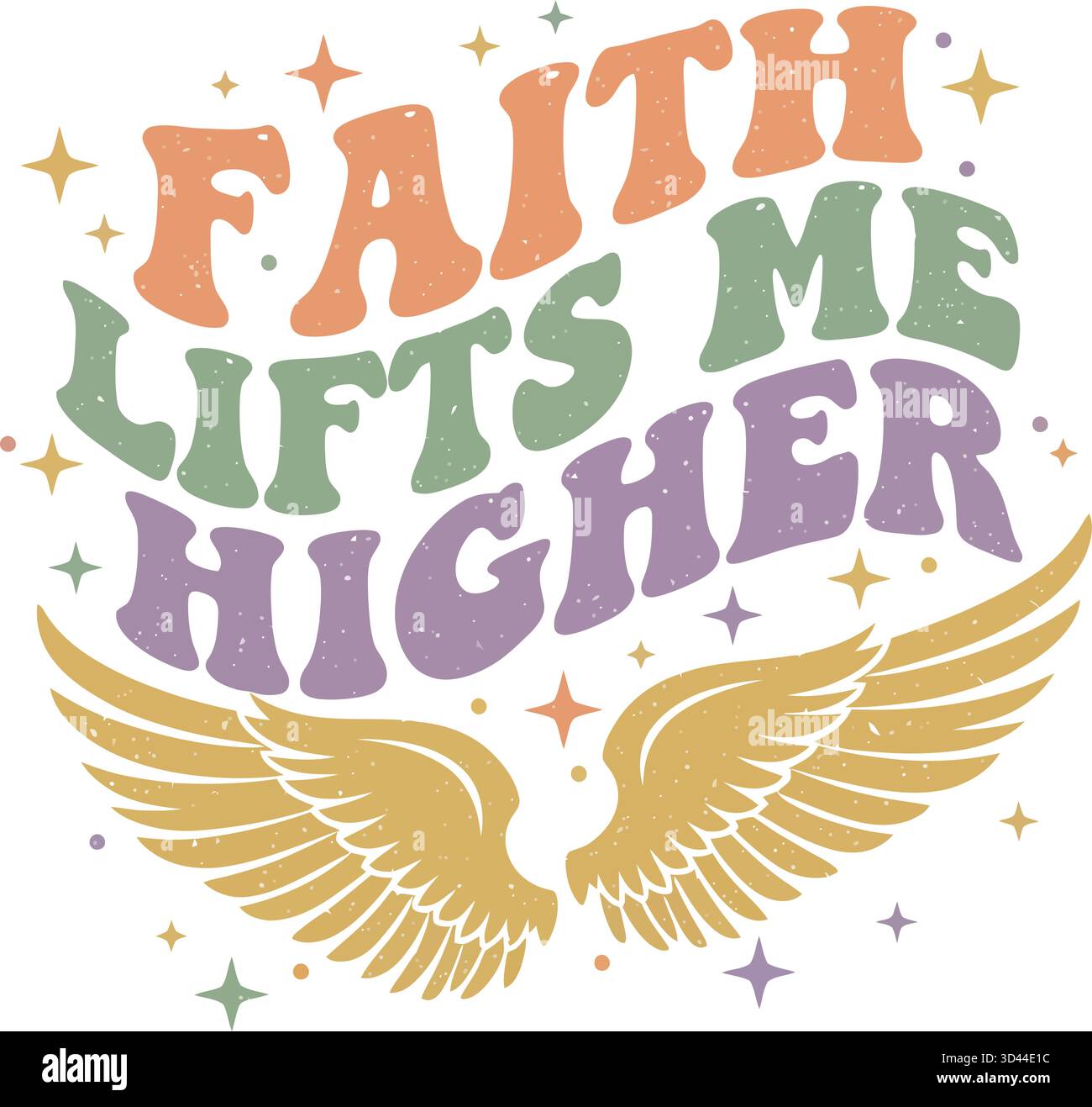 Positive vibes message on Stock Vector Images - Alamy