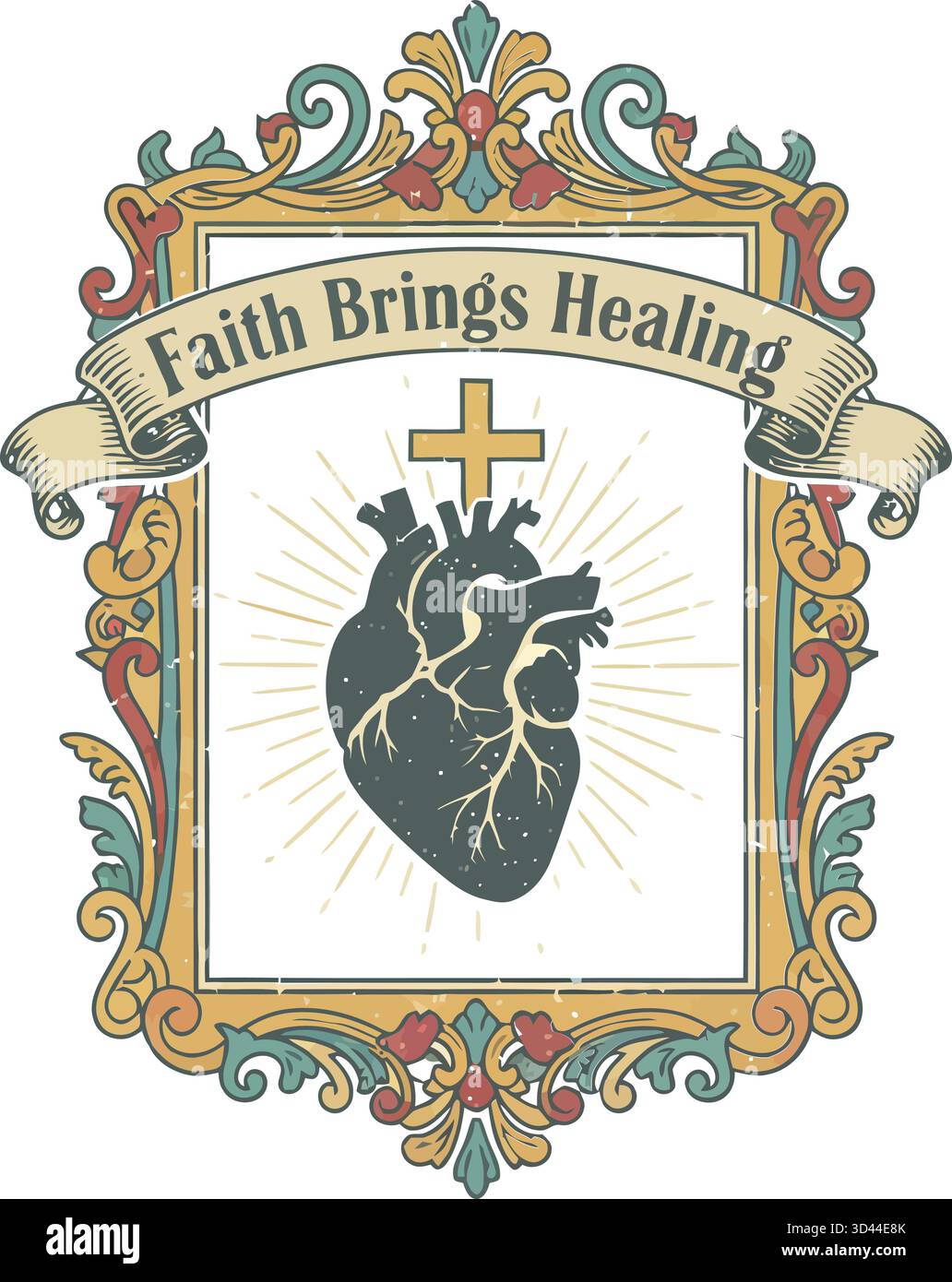 Spiritual engraving Stock Vector Images - Alamy