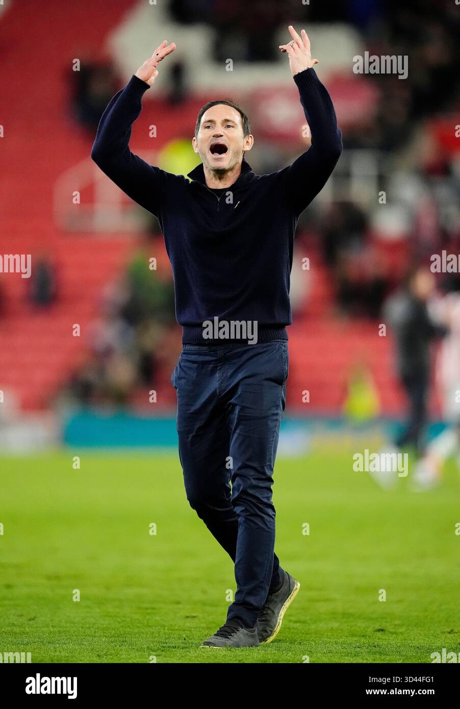 Coventry City head coach Frank Lampard celebrates after the Sky Bet ...