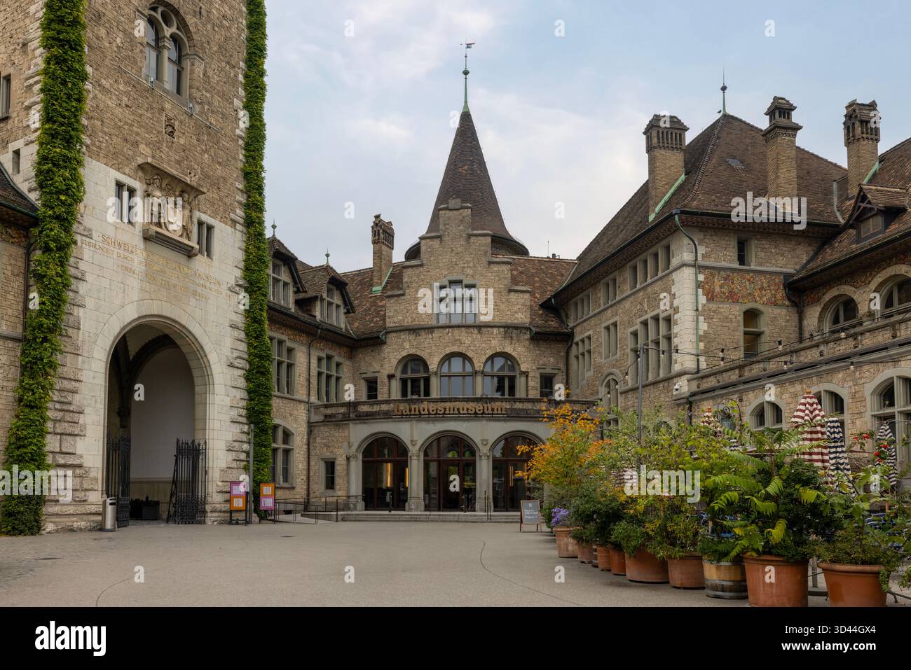 Swiss national museum extension hi-res stock photography and images - Alamy