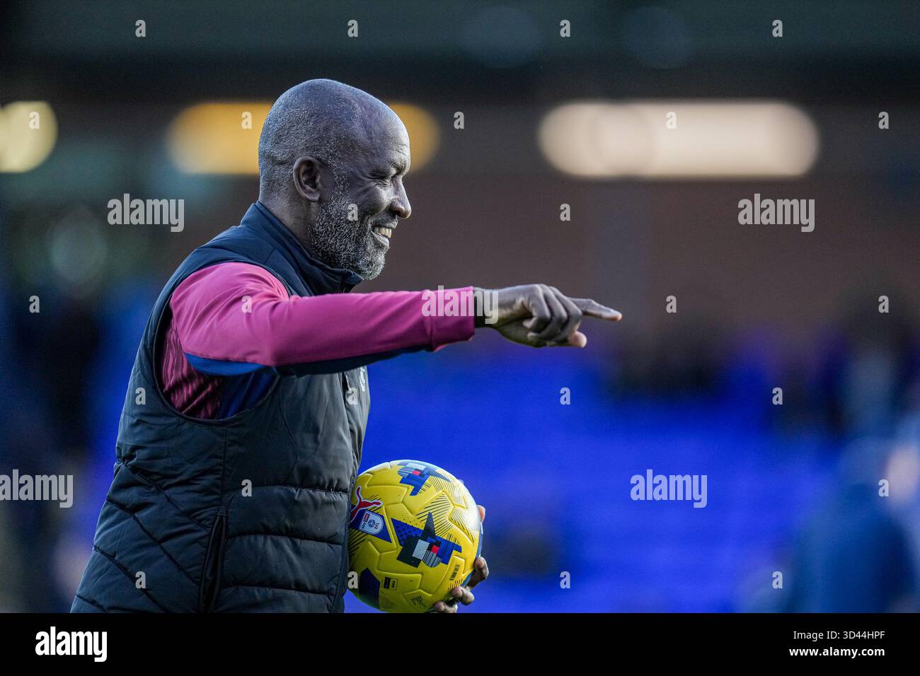 Chris Powell (Assistant Manager) of Luton Town ahead of the Sky Bet ...