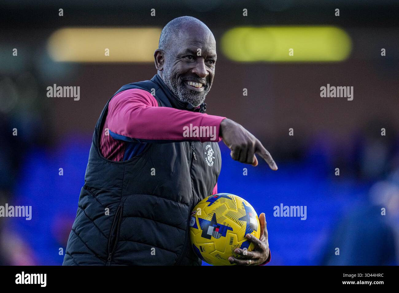 Chris Powell (Assistant Manager) of Luton Town ahead of the Sky Bet ...