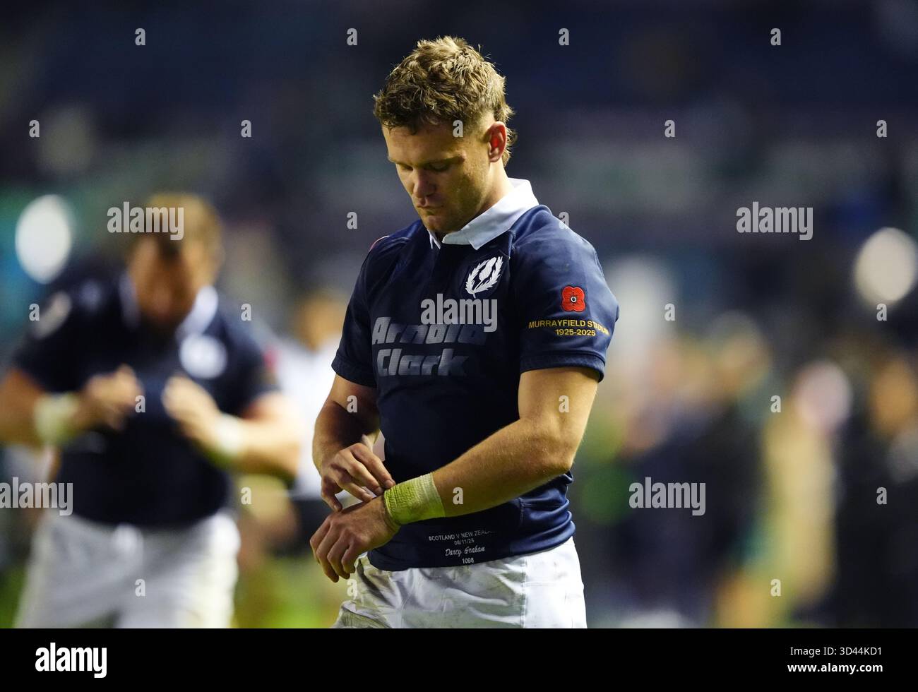 Scotland's Darcy Graham after the Quilter Nations Series match at ...
