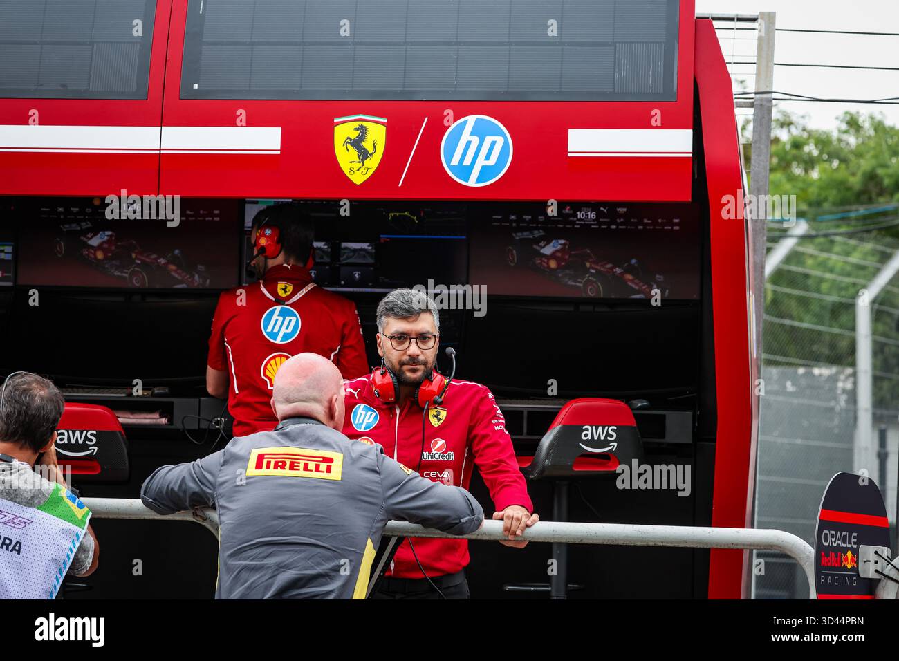 JAIN Ravin, Head of Race Strategy of the Scuderia Ferrari, portrait ...
