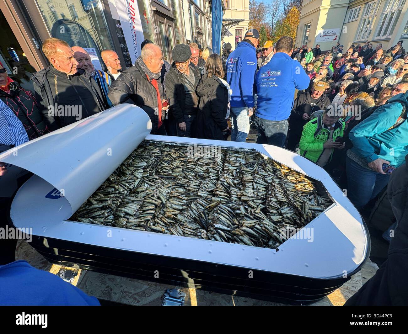 08 November 2025, Mecklenburg-Western Pomerania, Heringsdorf: Guests ...