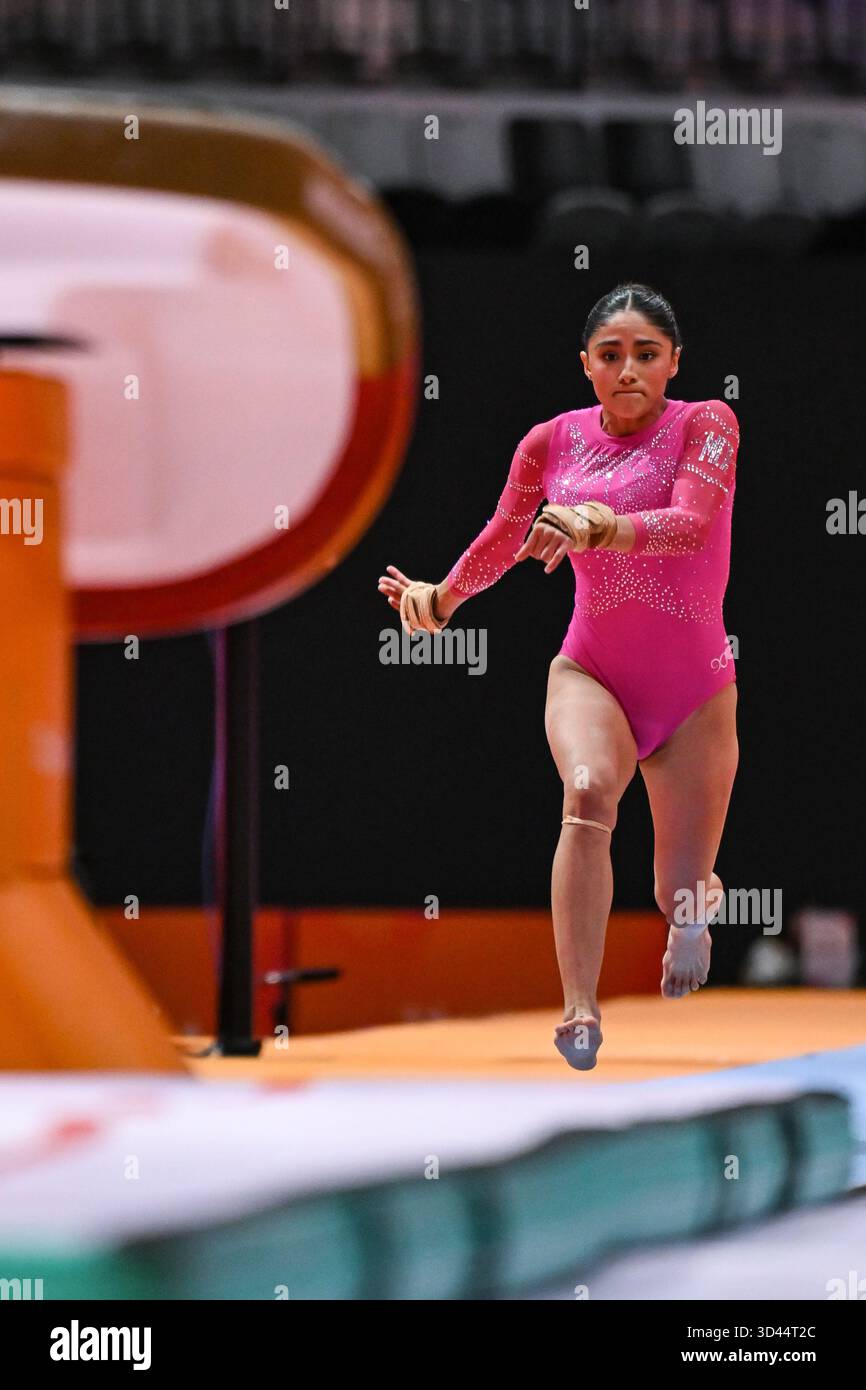 October 21, 2025, Jakarta, Indonesia: VICTORIA MATA competes on the ...