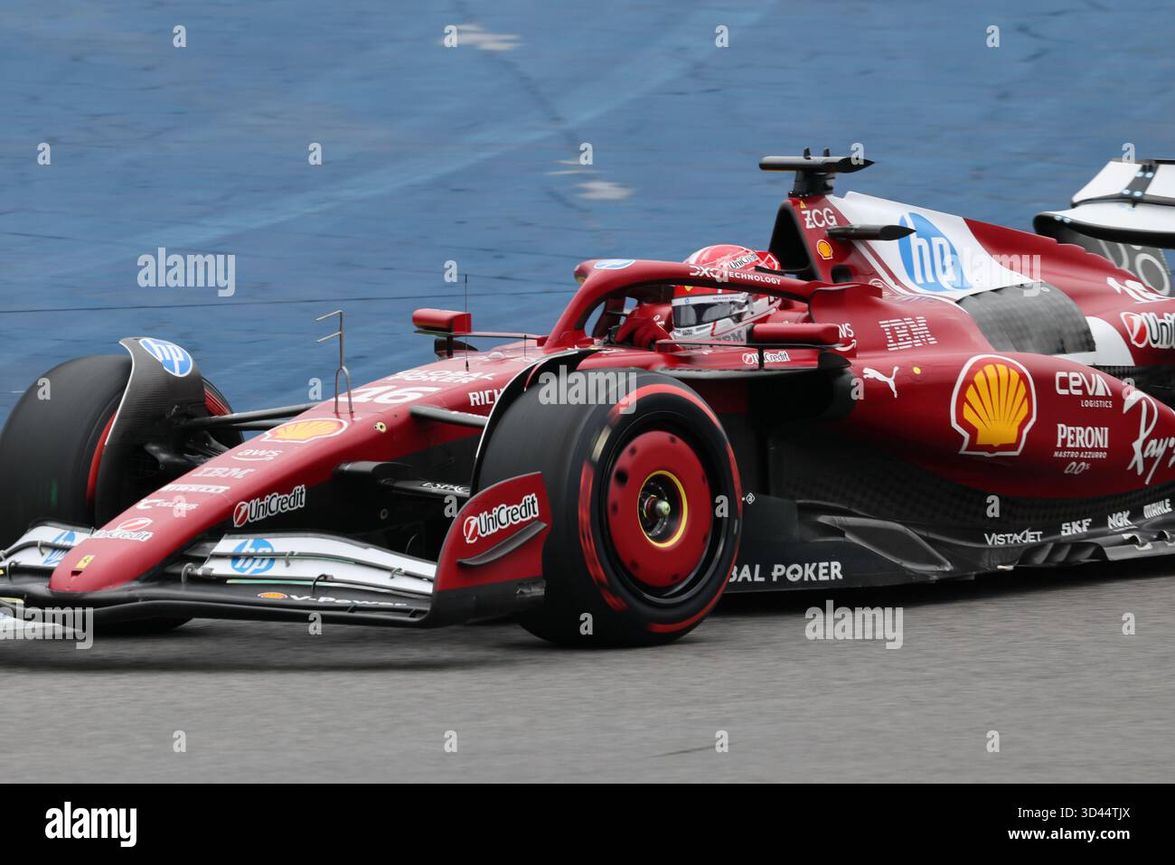 Sao Paulo, BRA. 08/11/2025. Charles Leclerc of Monaco driving the (16 ...