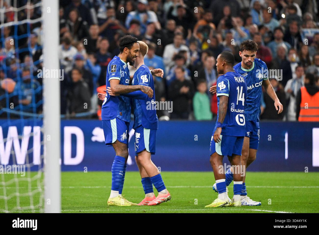 97 Pierre-Emerick AUBAMEYANG (om) during the Ligue 1 McDonald's match ...