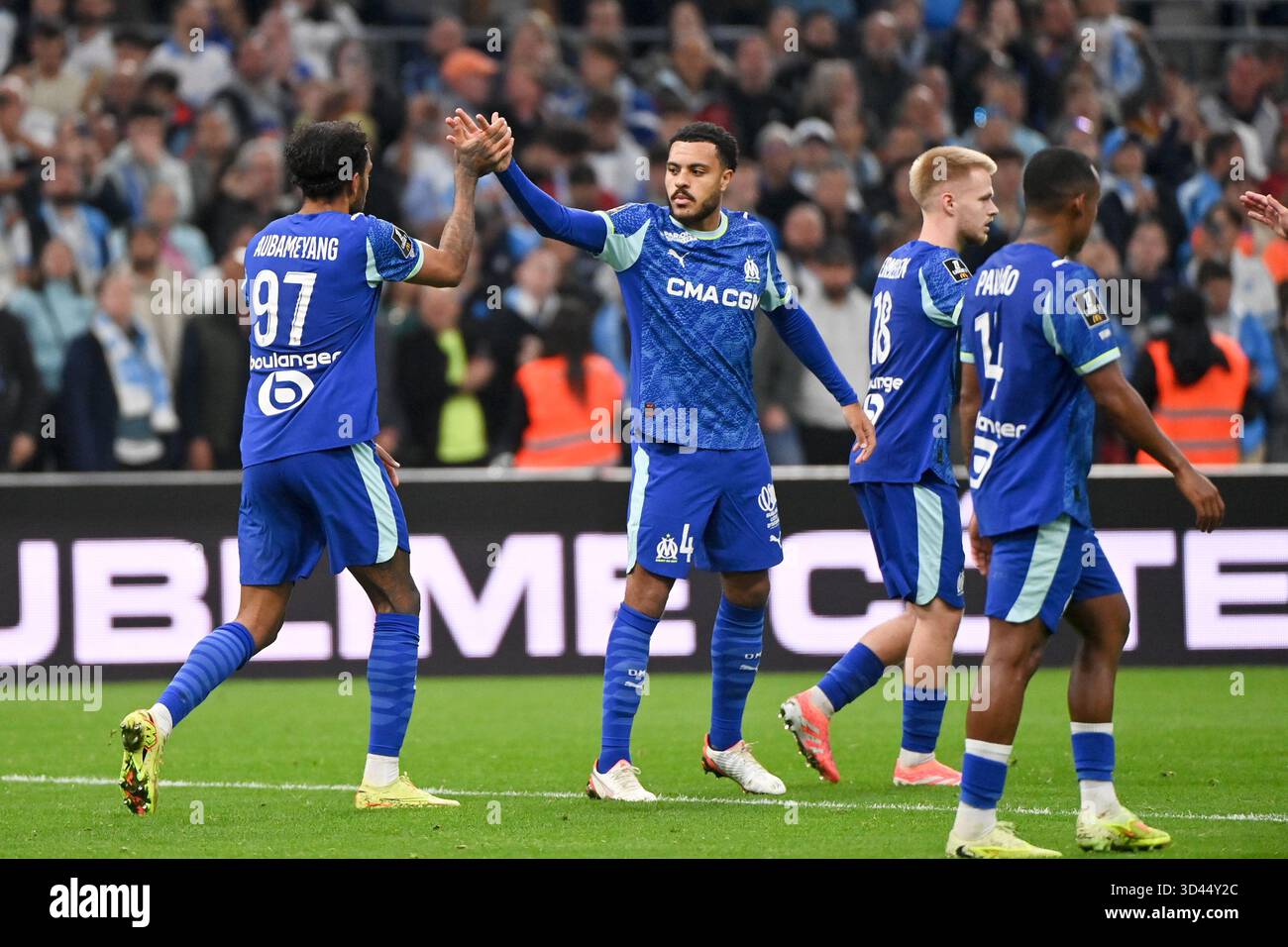 04 Conrad Jaden CJ EGAN RILEY (om) during the Ligue 1 McDonald's match ...