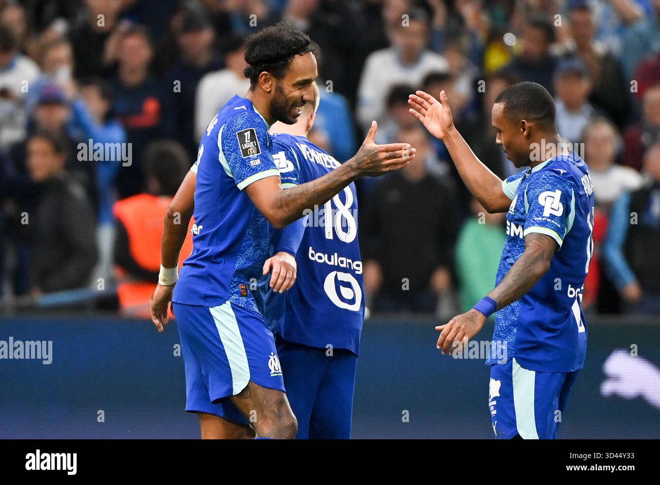 97 Pierre-Emerick AUBAMEYANG (om) during the Ligue 1 McDonald's match ...