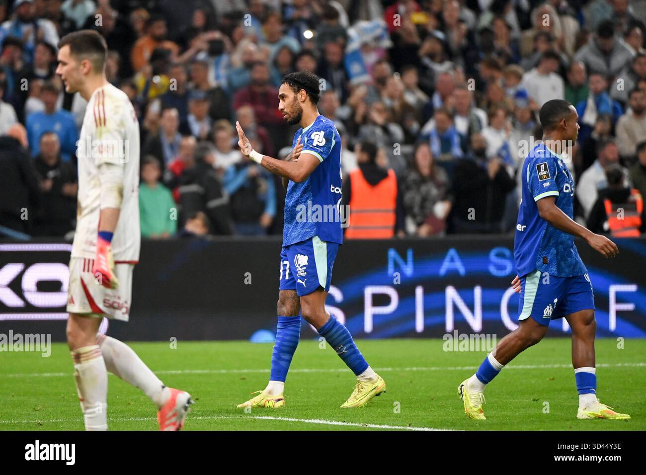 97 Pierre-Emerick AUBAMEYANG (om) during the Ligue 1 McDonald's match ...