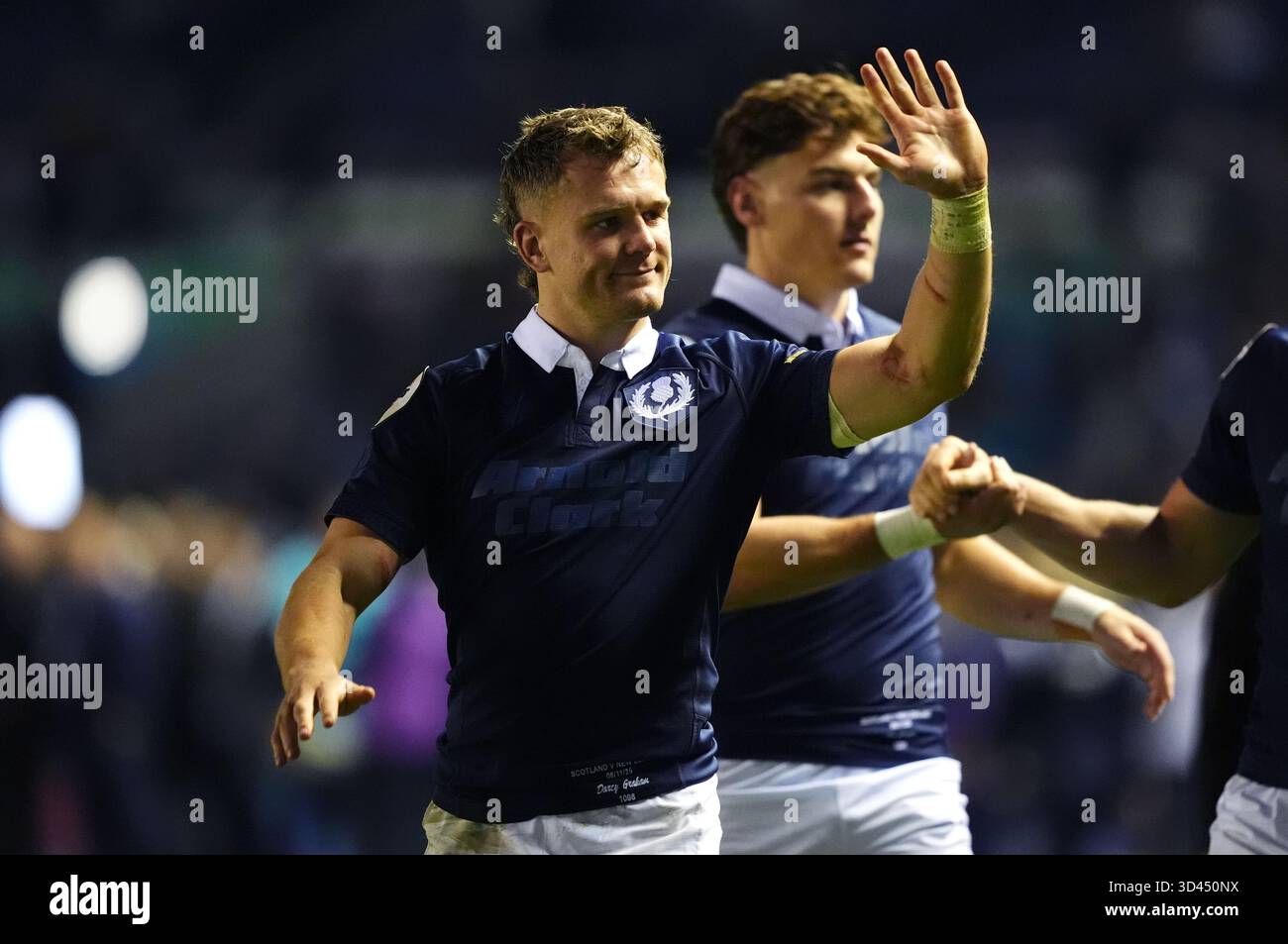 Scotland's Darcy Graham after the Quilter Nations Series match at ...