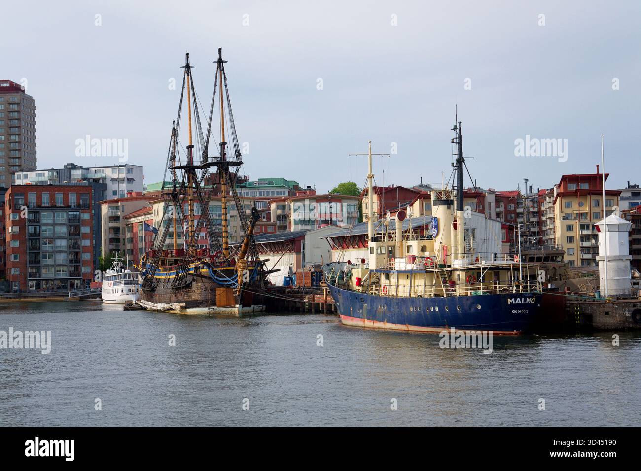 Worlds largest ocean going wooden sailing ship, replica of historic ...
