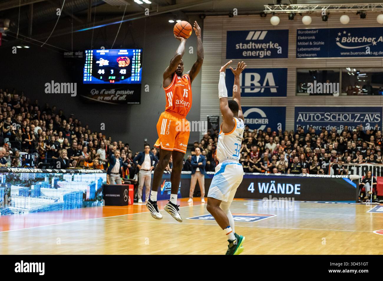 11/08/2025, Sparkassen Arena, Jena, GER, easy-Credit Basketball League ...