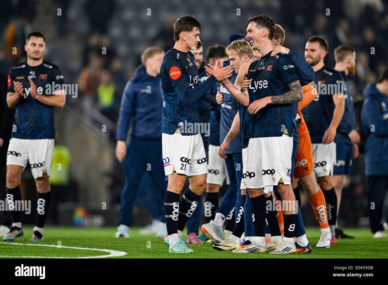 Stavanger 20251108. Viking celebrates after the elite series football ...