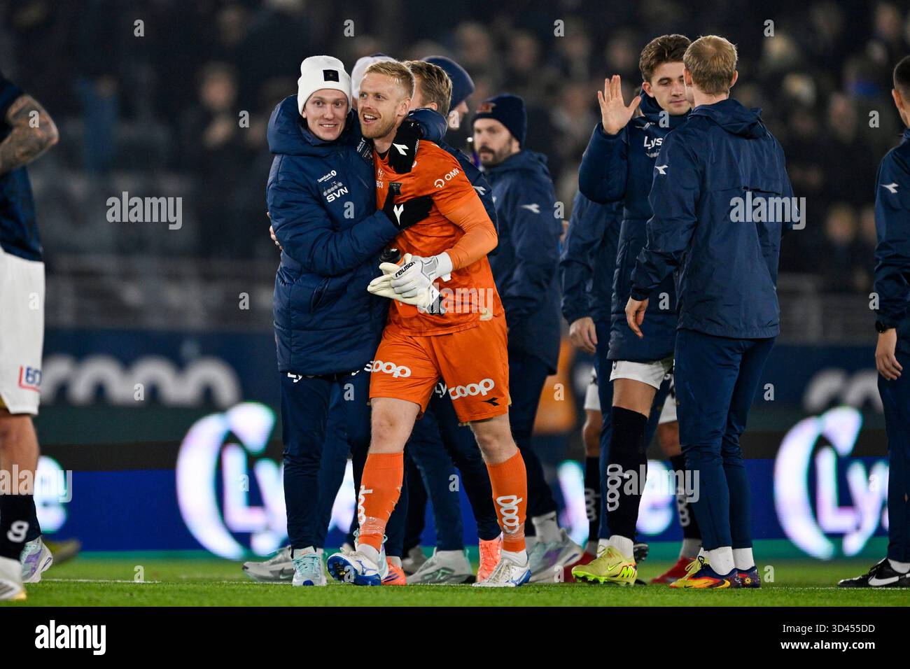 Stavanger 20251108. Viking celebrates after the elite series football ...