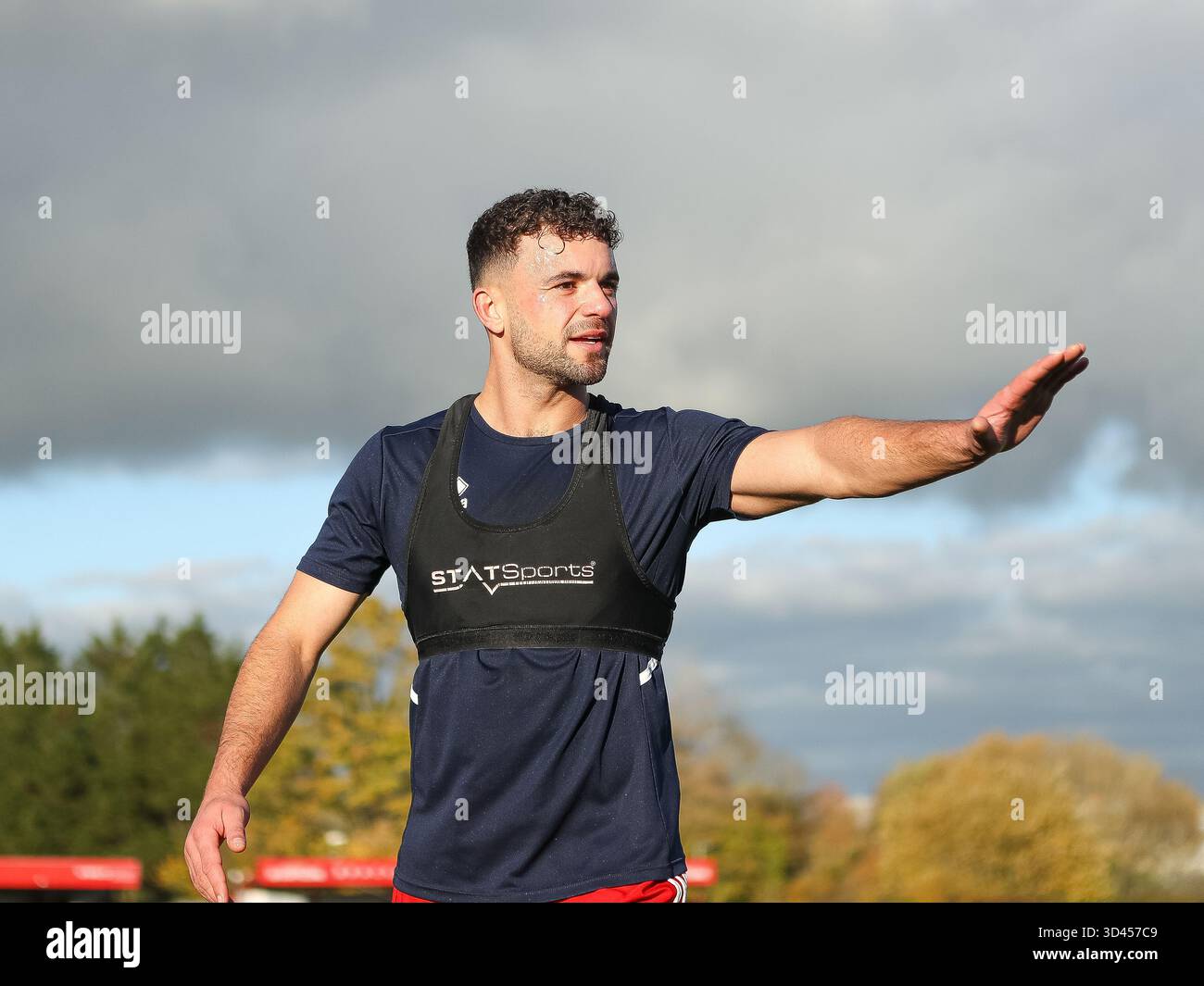BRACKLEY, ENGLAND - NOVEMBER 8: Kyle Morrison of Brackley Town before ...