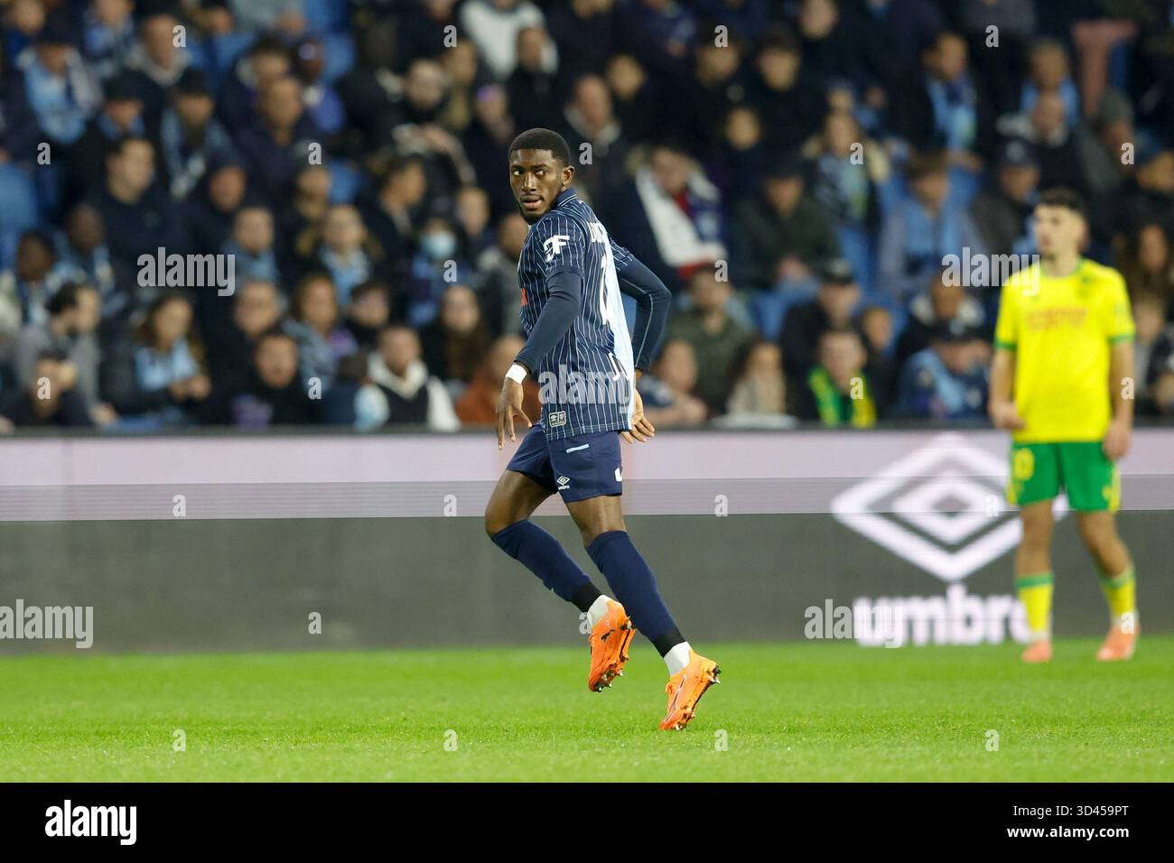 France. 8 Nov, 2025. 13 Fode DOUCOURE (hac) during the Ligue 1 McDonald ...