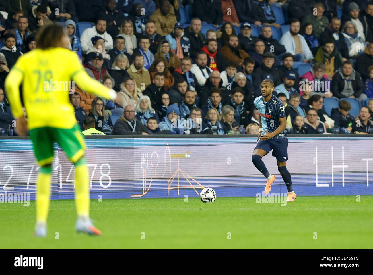 07 Loic NEGO (hac) during the Ligue 1 McDonald's match between Le Havre ...