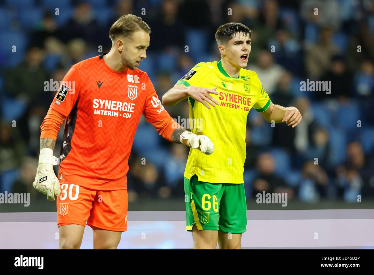 66 Louis LEROUX (fcn) during the Ligue 1 McDonald's match between Le ...