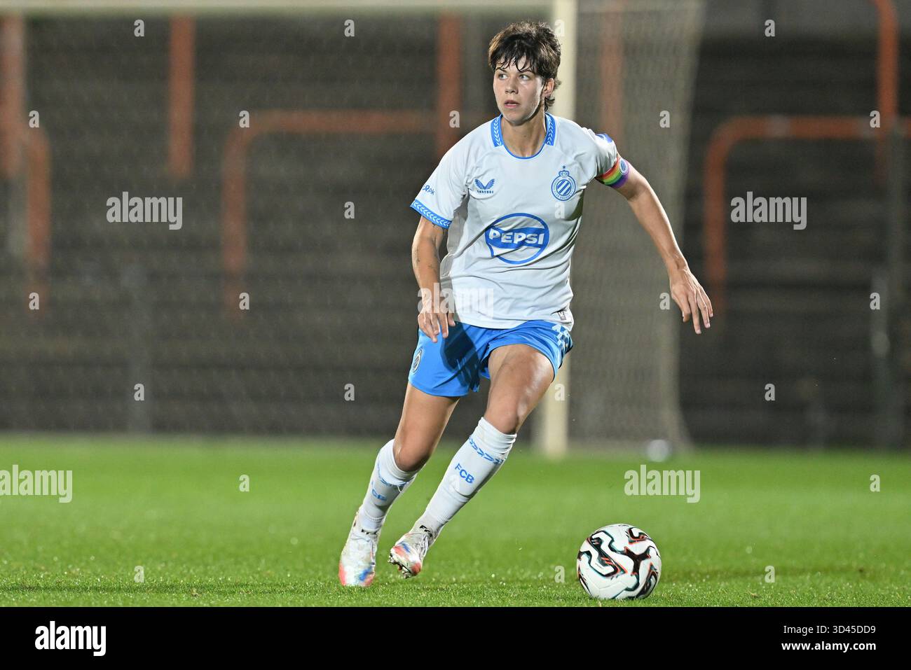 Isabelle Iliano (18) of Brugge pictured during a female soccer game between RSC Anderlecht Women ...