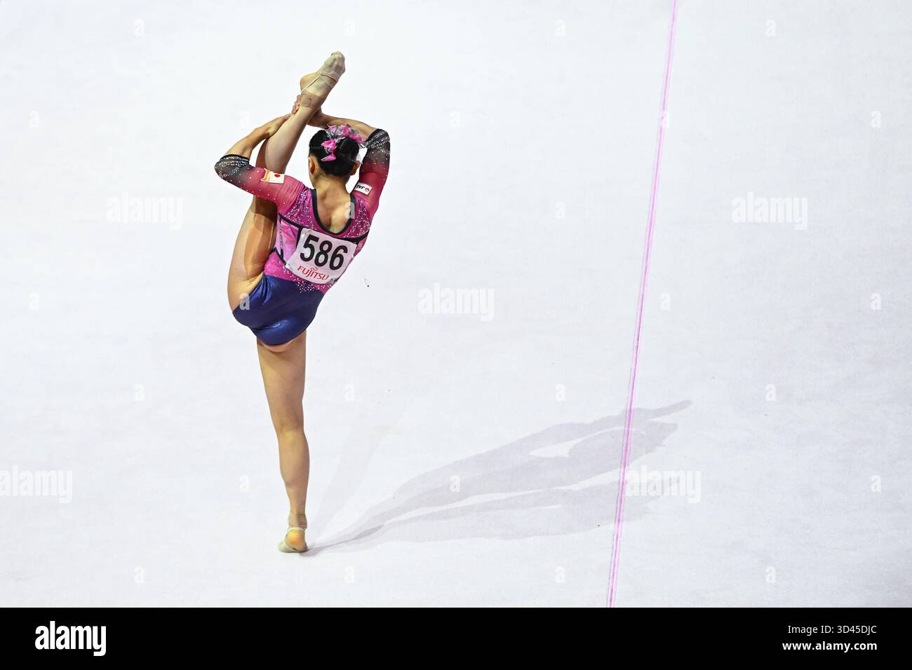 October 25, 2025, Jakarta, Indonesia: RINI KISHI competes on the floor ...