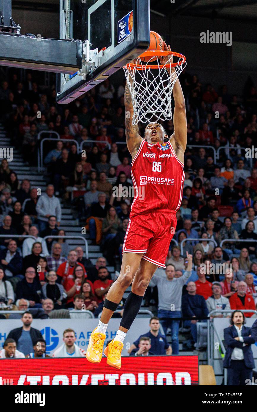 Austin Crowley (BMA365 Bamberg Baskets, #85), single image, individual ...