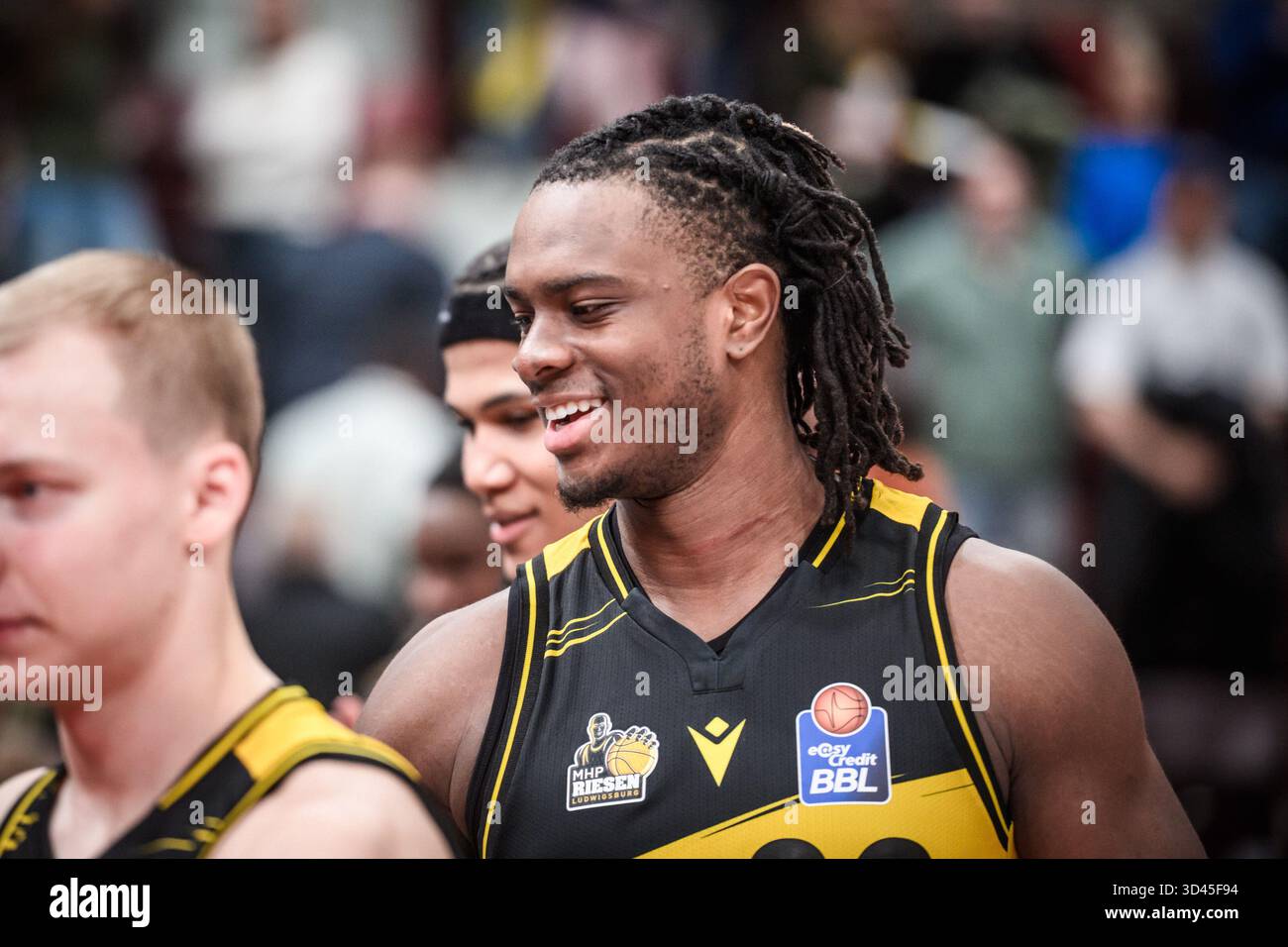 Keeshawn Kellman (MHP RIESEN Ludwigsburg, #32) - Joy, Celebration GER, MHP Riesen Ludwigsburg ...