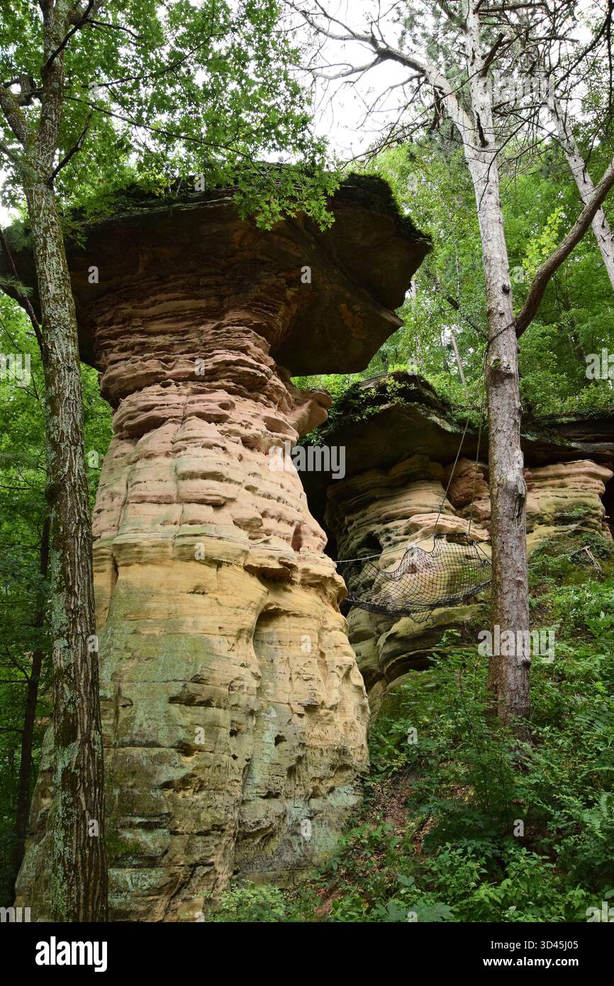 Wisconsin dells rocks hi-res stock photography and images - Alamy