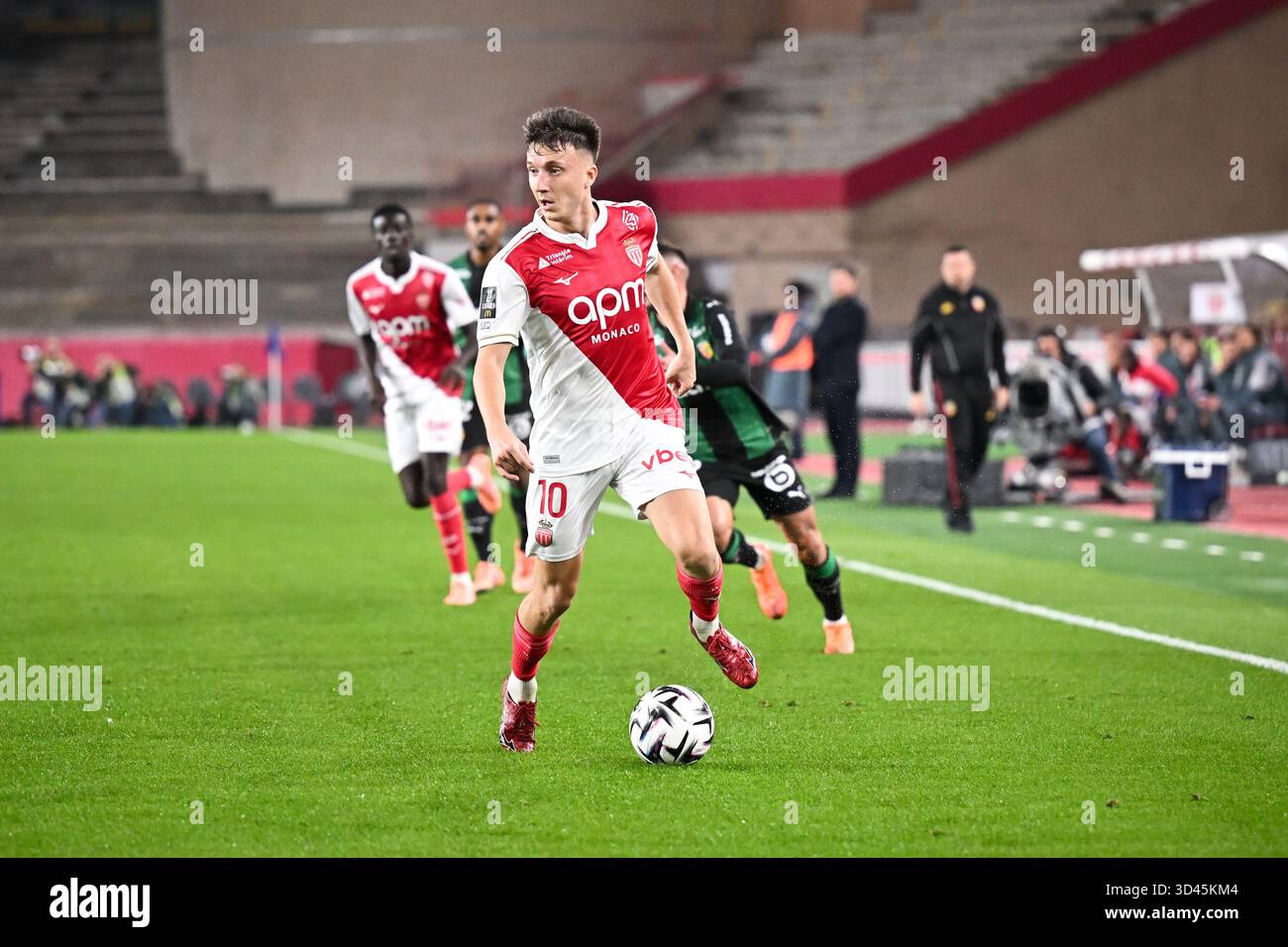 10 Aleksandr GOLOVIN (asm) during the Ligue 1 McDonald's match between ...