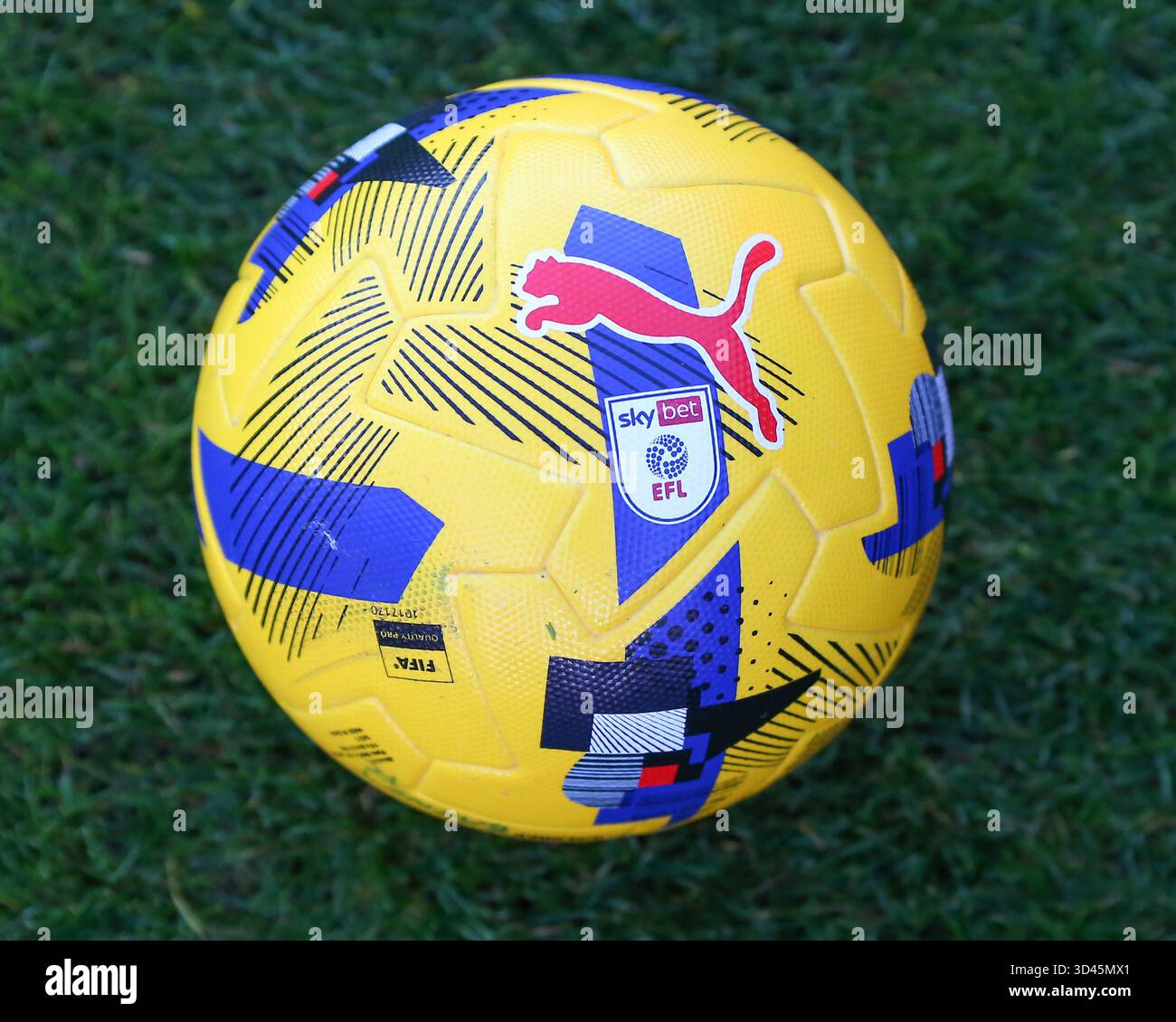London, England, November 08 2025: Official EFL winter ball on display ...