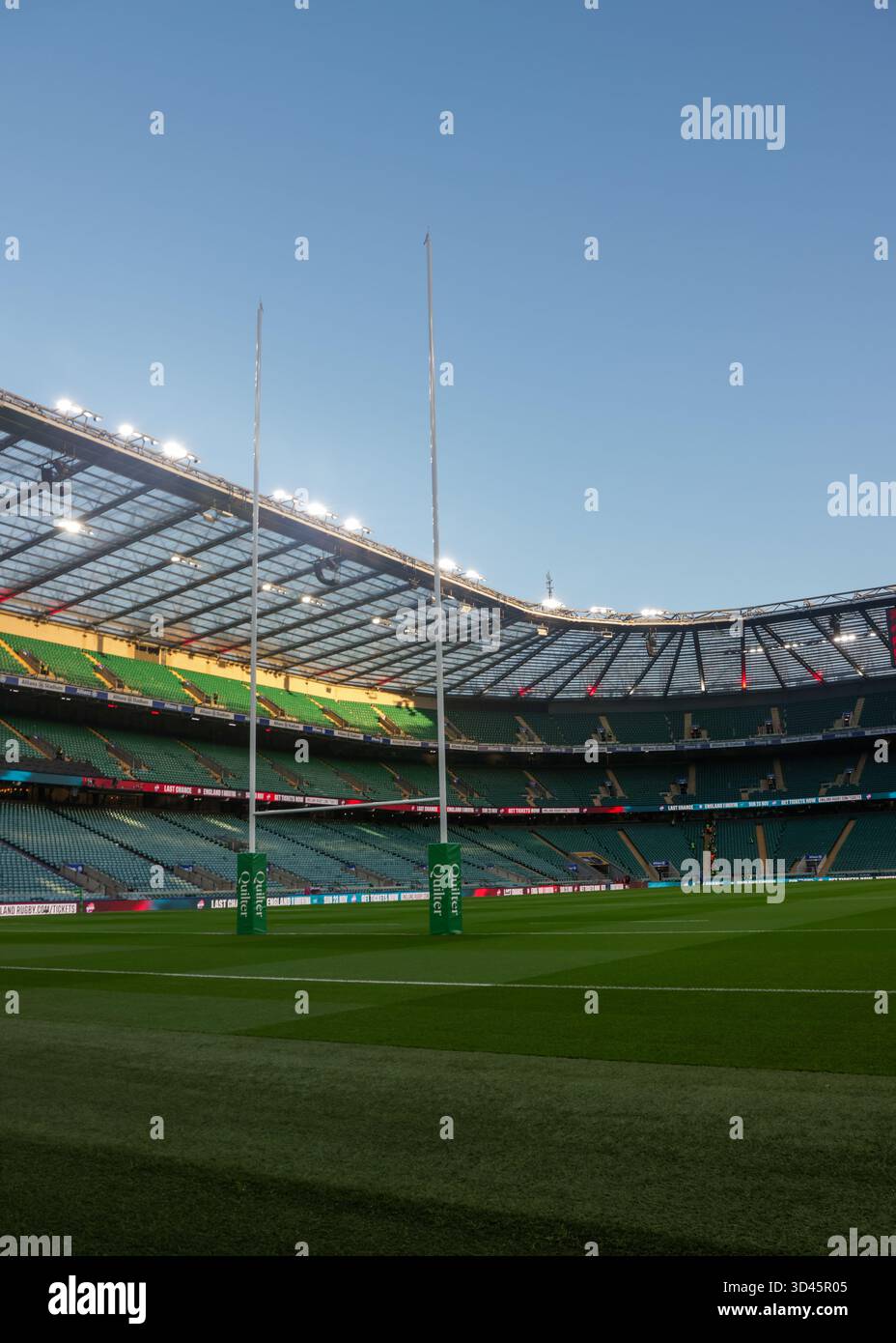 London, UK. 8th November 2025. An empty stadium before the England v ...