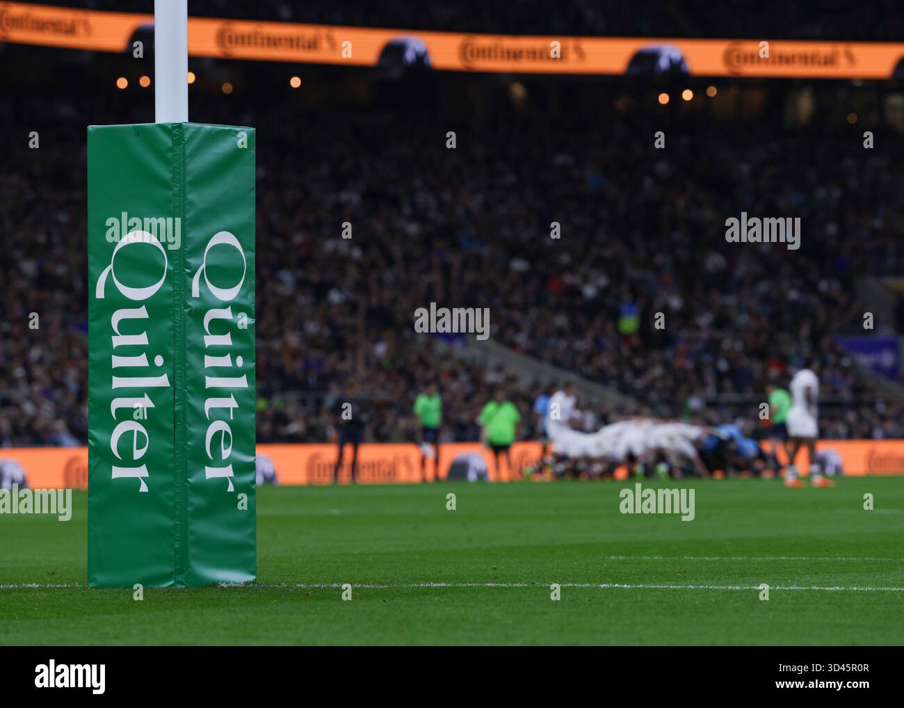 London, UK. 8th November 2025. England v Fiji match at Allianz Stadium ...