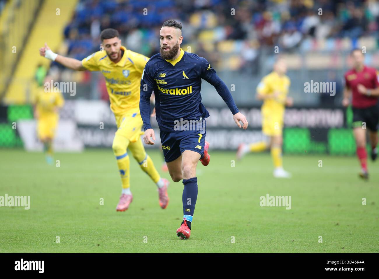 Franesco Zampano of Modena F.C. is in action during the 12th day of the ...