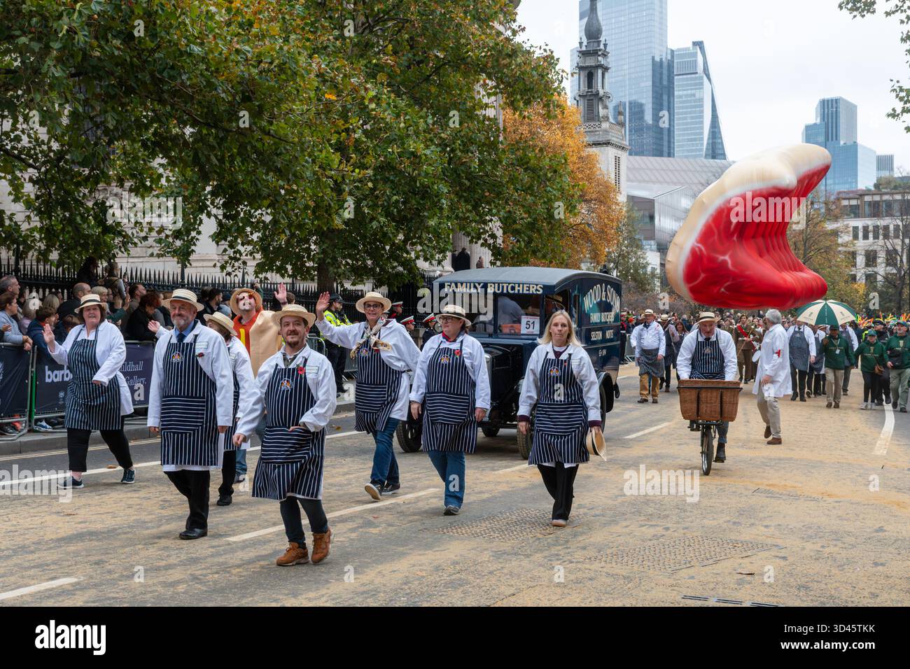 The Lady Mayor's Show Procession in the City of London, 2025, England ...
