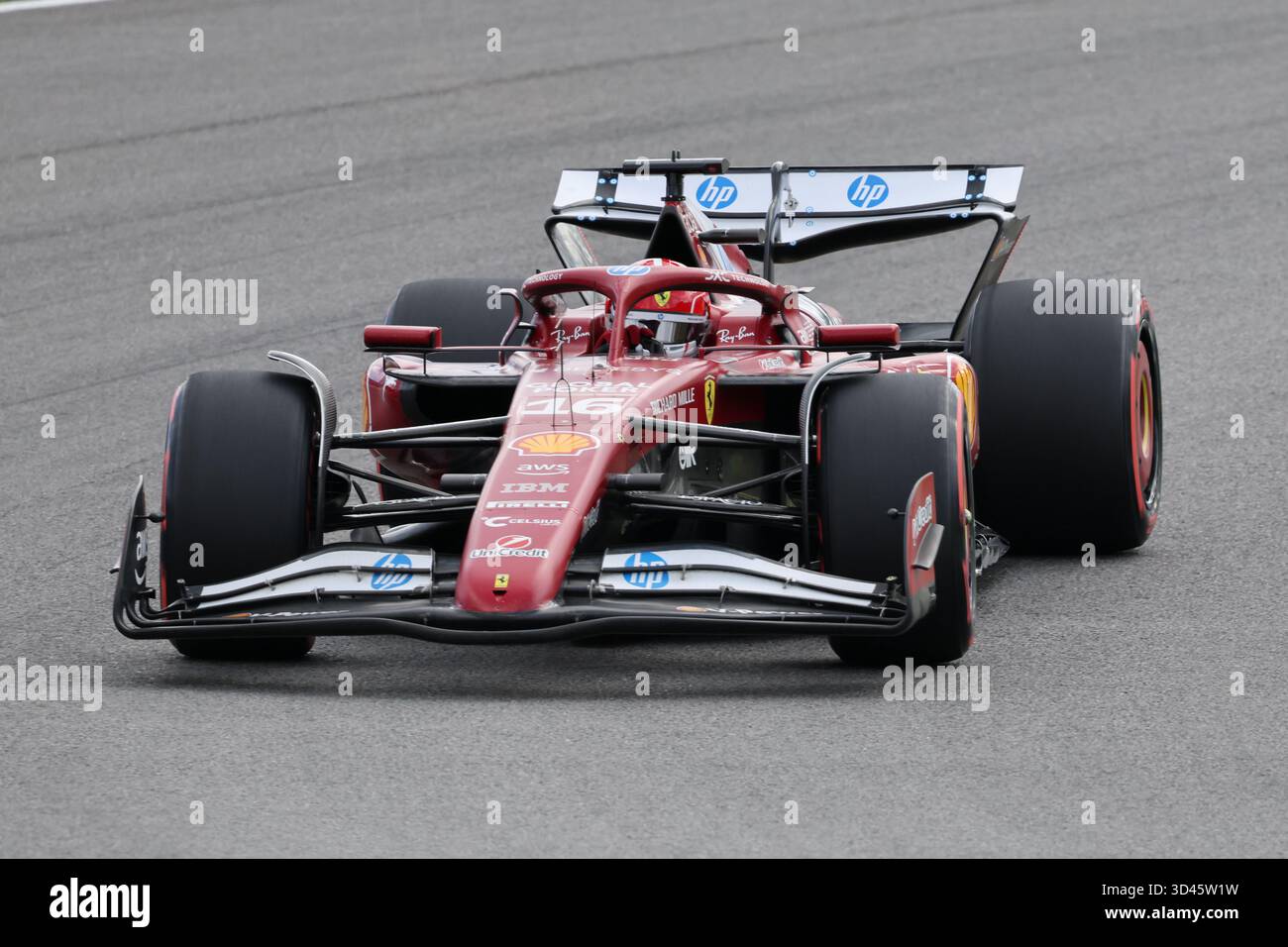 Sao Paulo, BRA. 08/11/2025. Charles Leclerc of Monaco driving the (16 ...