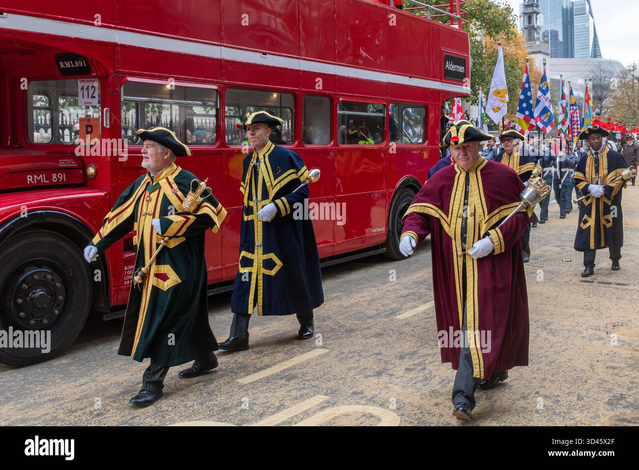 The Lady Mayor's Show Procession in the City of London, 2025, England ...