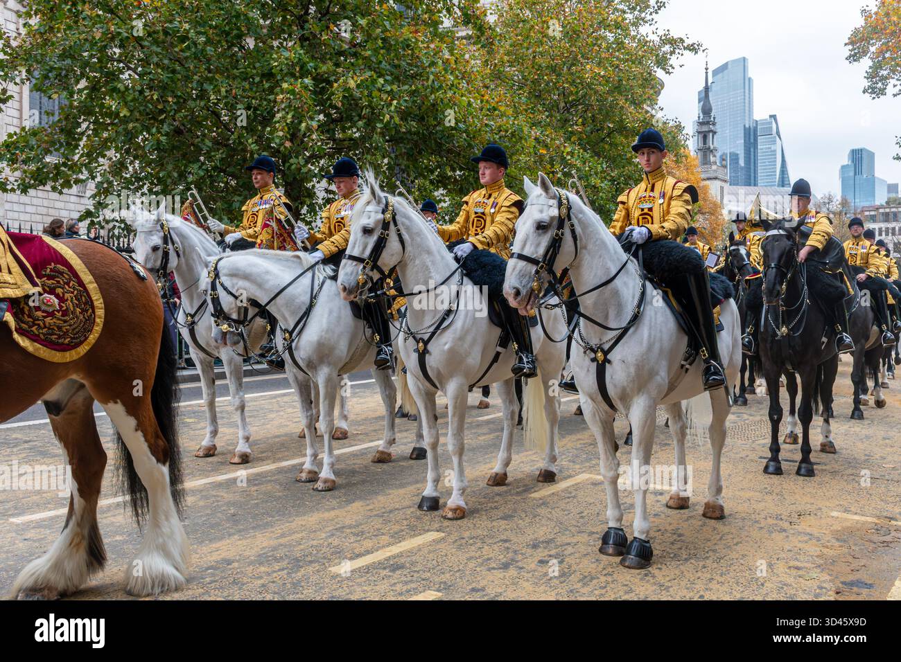The Lady Mayor's Show Procession in the City of London, 2025, England ...