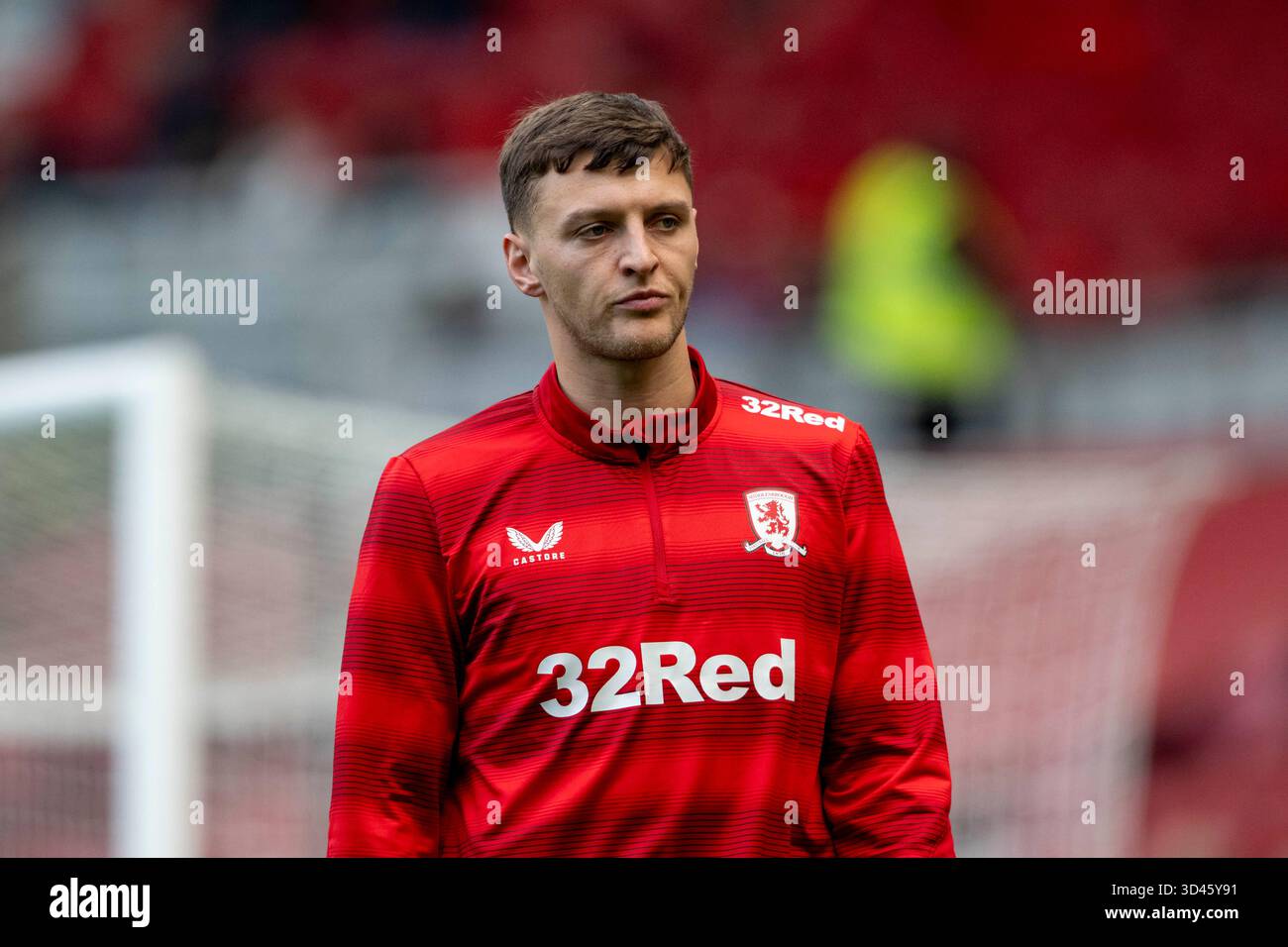 Dael Fry of Middlesbrough during the Sky Bet Championship match between ...
