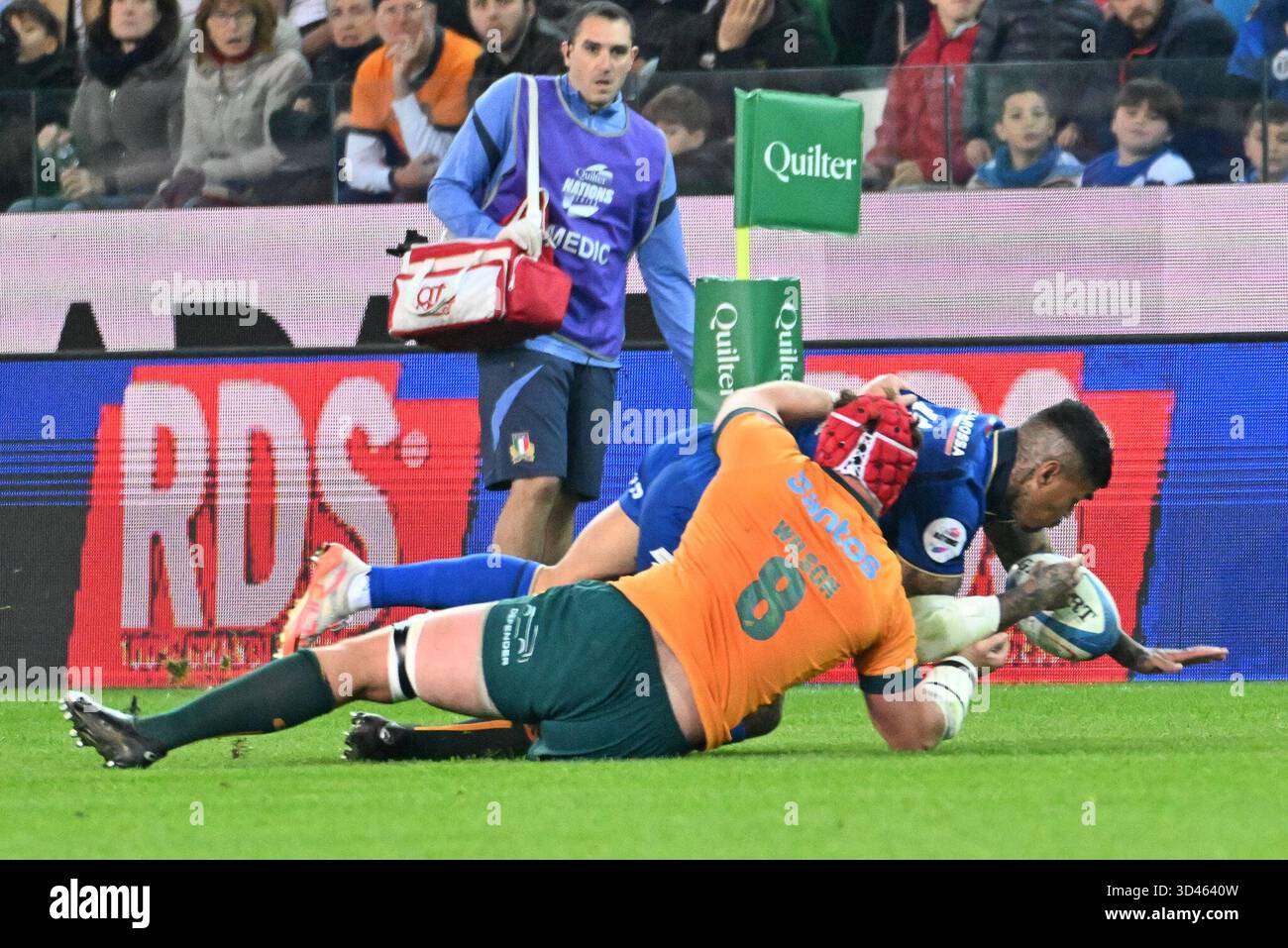 Monty Ioane ( Italrugby Stock Photo - Alamy