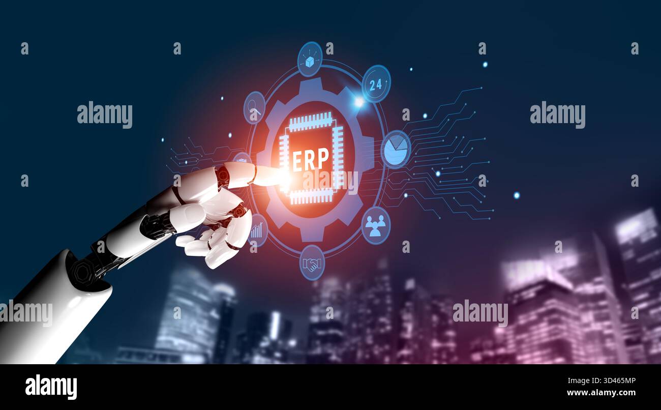 AI-powered Enterprise Resource Planning (ERP) system for business ...