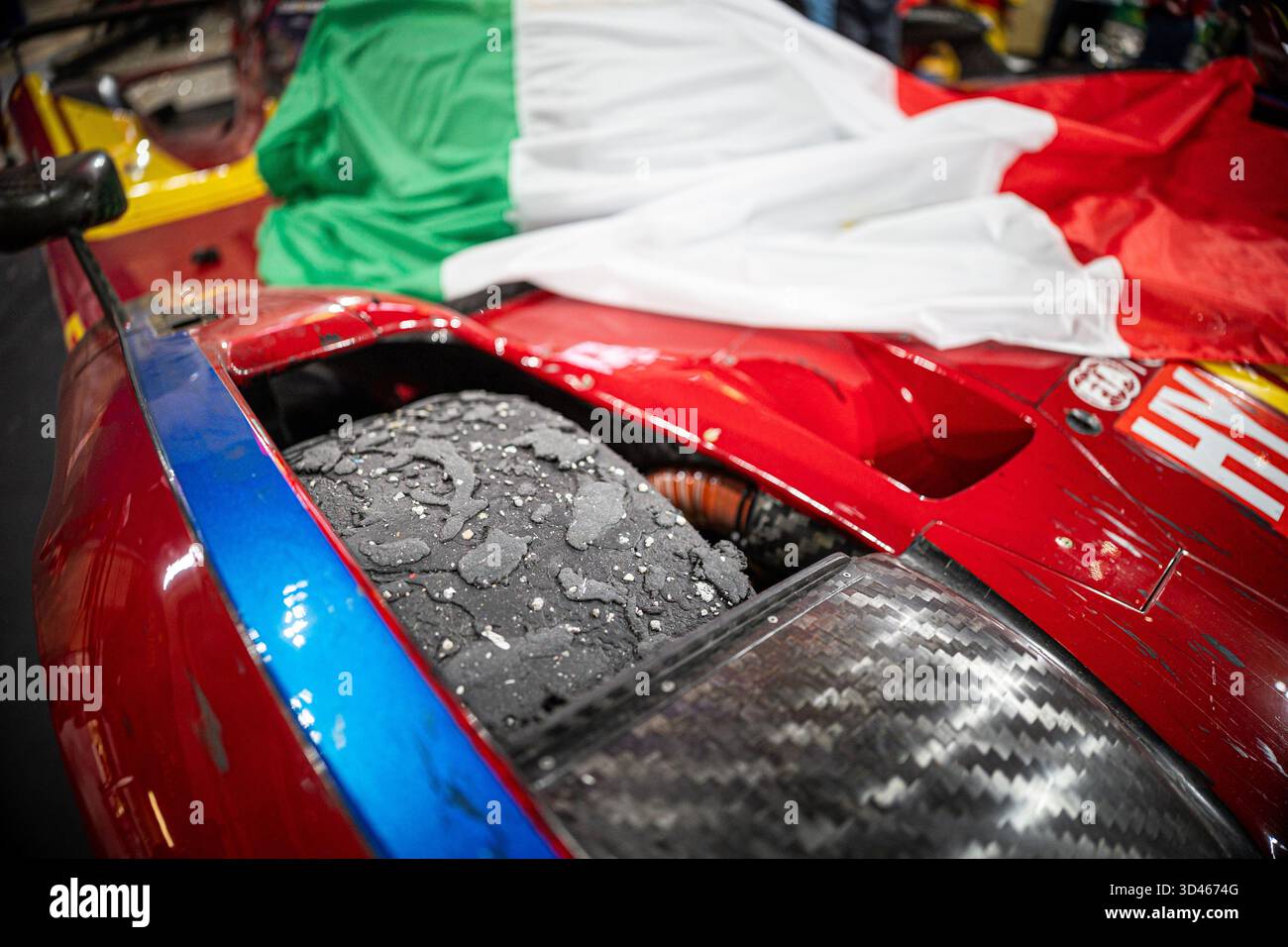 Ferrari 499P, michelin, tyre, pneu, during the 8 Hours of Bahrain 2025 ...