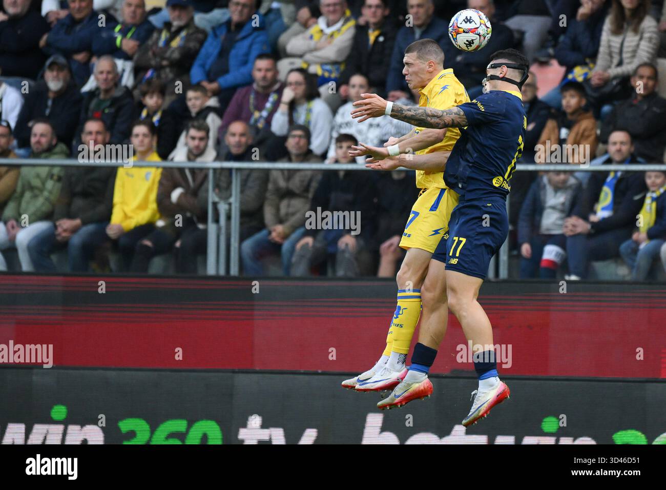 Benito Stirpe Stadium, Frosinone, Italy - Fares Ghedjemis of Frosinone ...