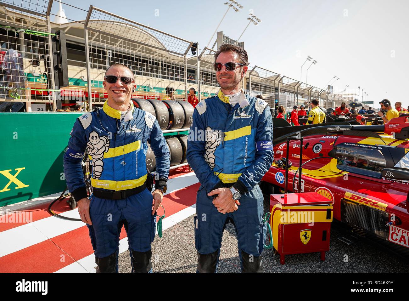 michelin engineer, portrait, starting grid, grille de depart, during ...