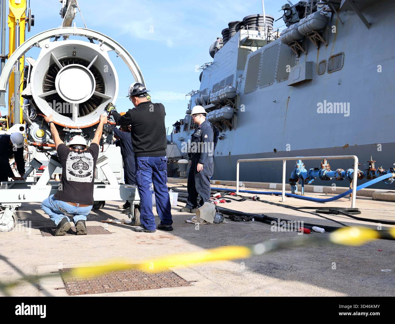 251104-N-IE405-1014 NAVAL STATION ROTA, Spain (Nov. 4, 2025) Personnel ...