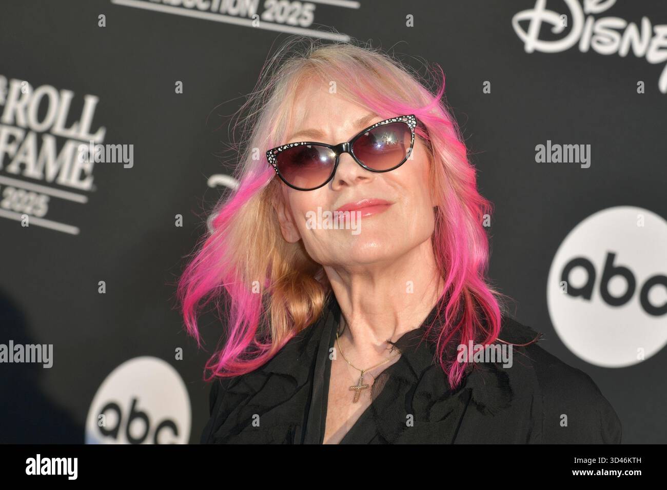 Nancy Wilson arrives at the 2025 Rock and Roll Hall of Fame Induction ...