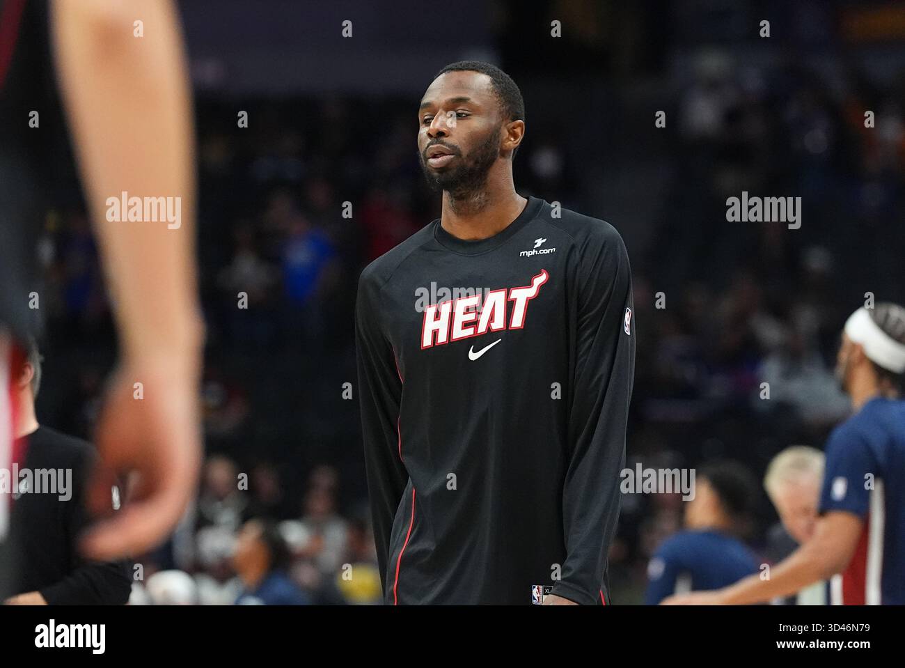 Miami Heat forward Andrew Wiggins (22) in the first half of an NBA ...