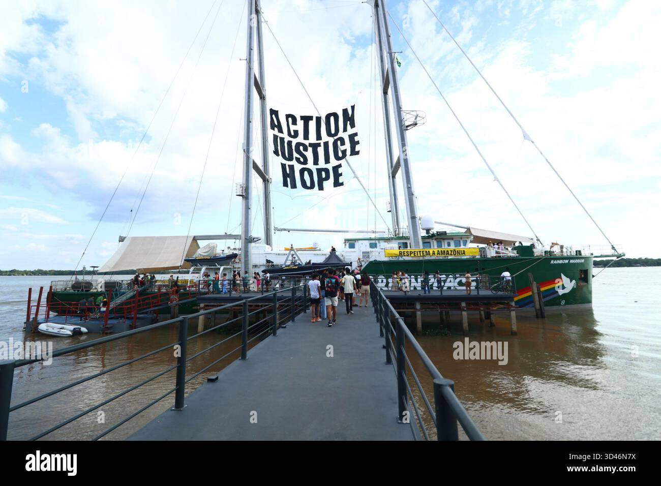 November 8, 2025, Belem, Para, Brasil: Belem (PA), 07/11/2025 - Ship ...