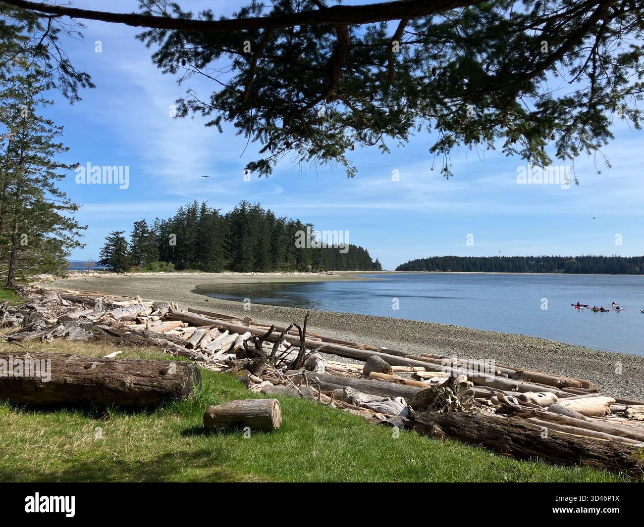 Rebecca Spit Marine Park, Quadra Island, Discovery Islands, British ...